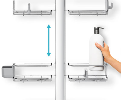 adjustable shower caddy plus - simplehuman