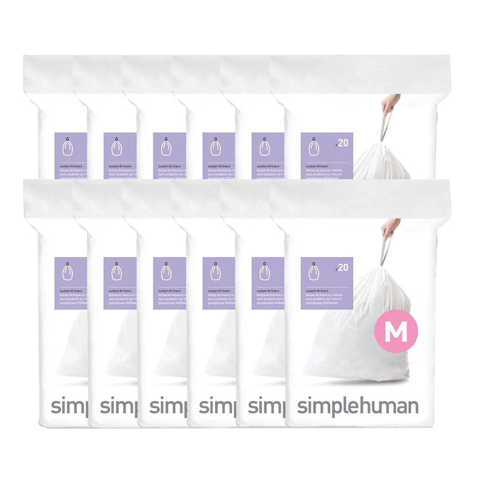 simplehuman code M custom fit liners