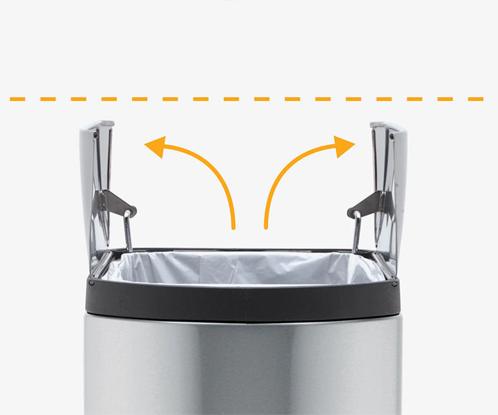 18L butterfly step can - simplehuman