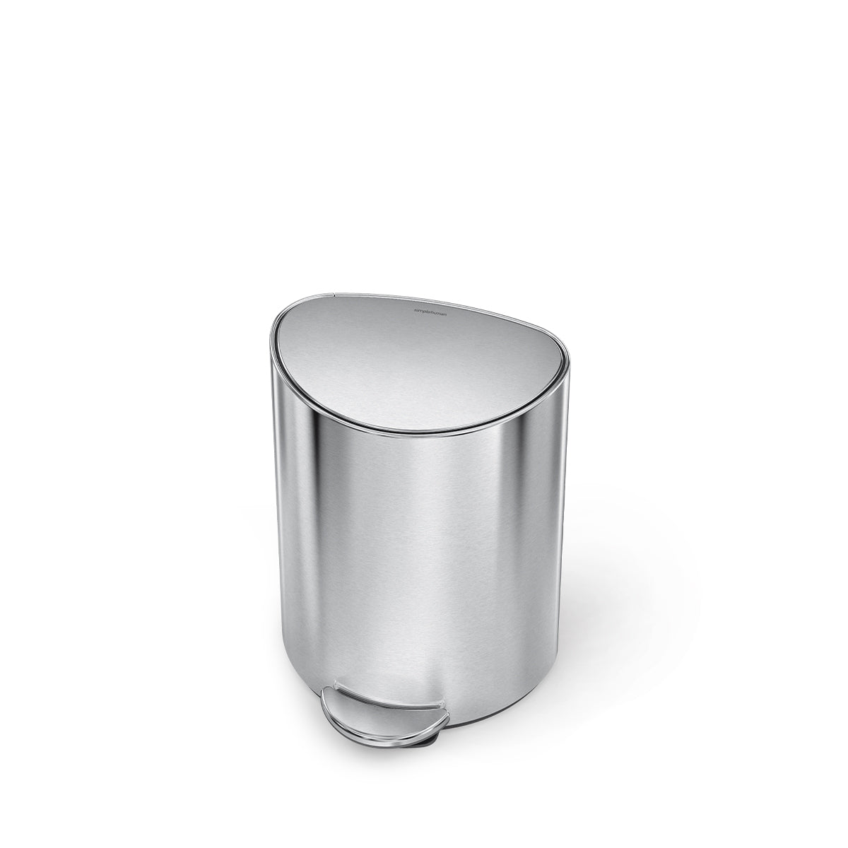 6L semi-round step can - simplehuman