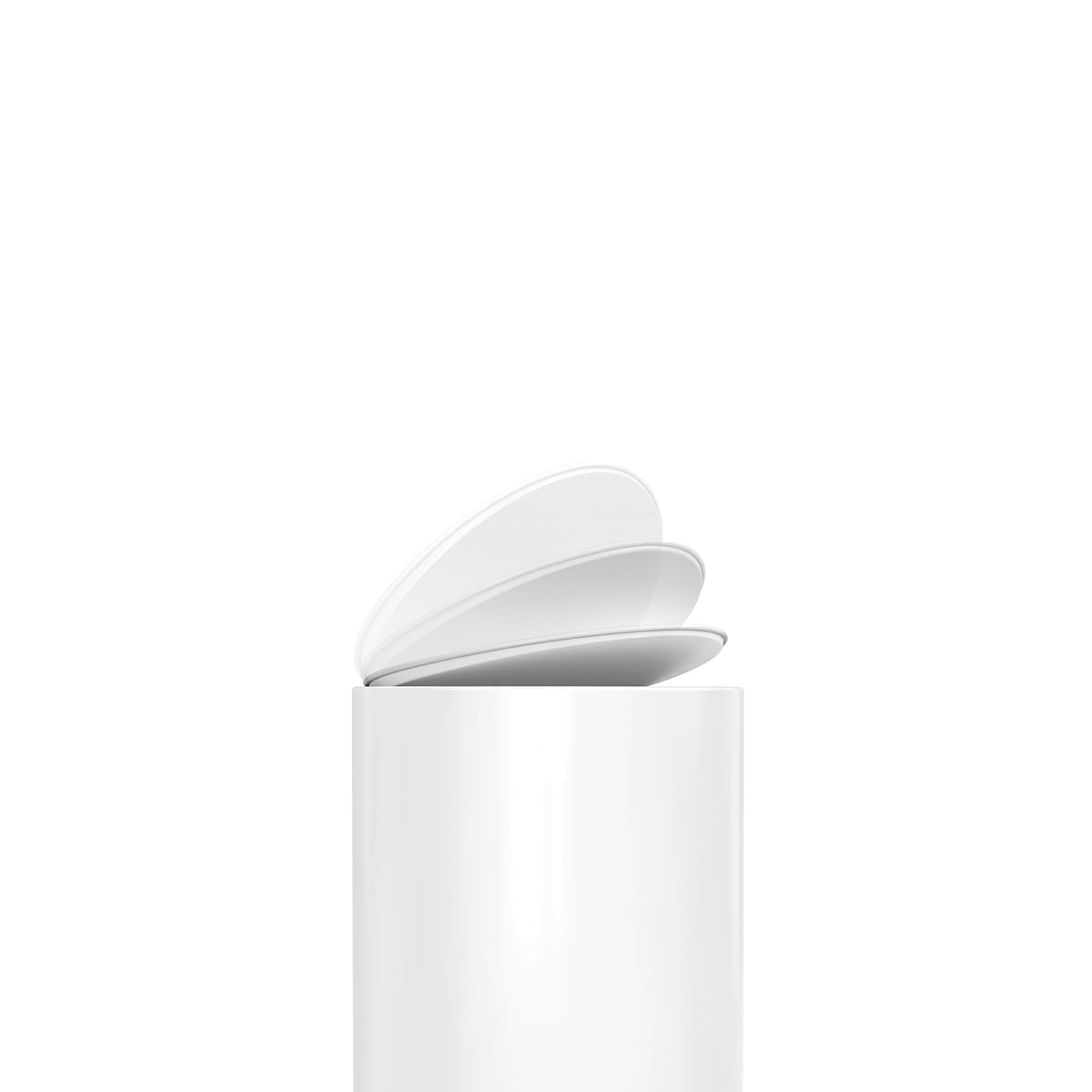 6L semi-round step can - simplehuman