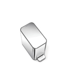 simplehuman 5L slim step trash can