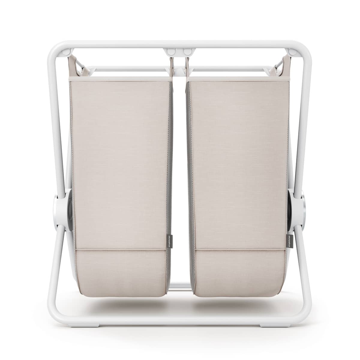 simplehuman double x-frame hamper