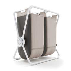simplehuman double x-frame hamper