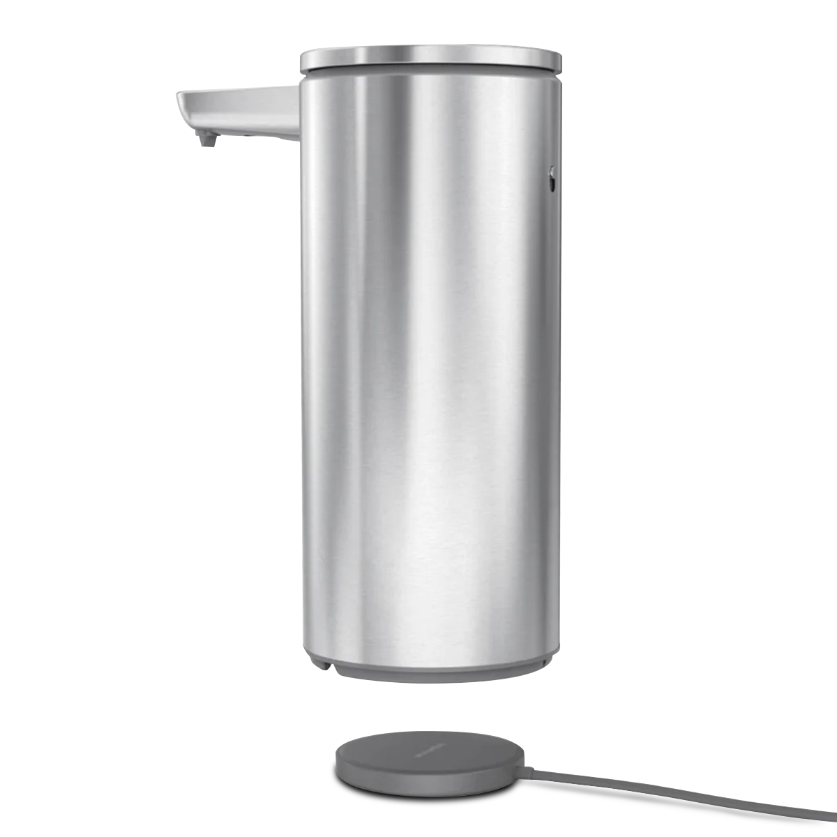 rechargeable liquid soap sensor pump - simplehuman