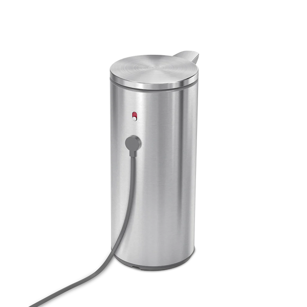 rechargeable 14 oz. liquid sensor pump with dual caddy bundle - simplehuman