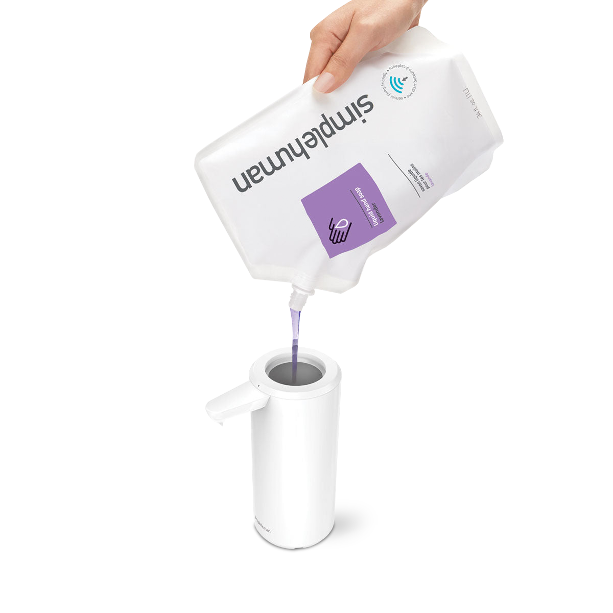 Rechargeable Liquid Soap Sensor Pump - Simplehuman