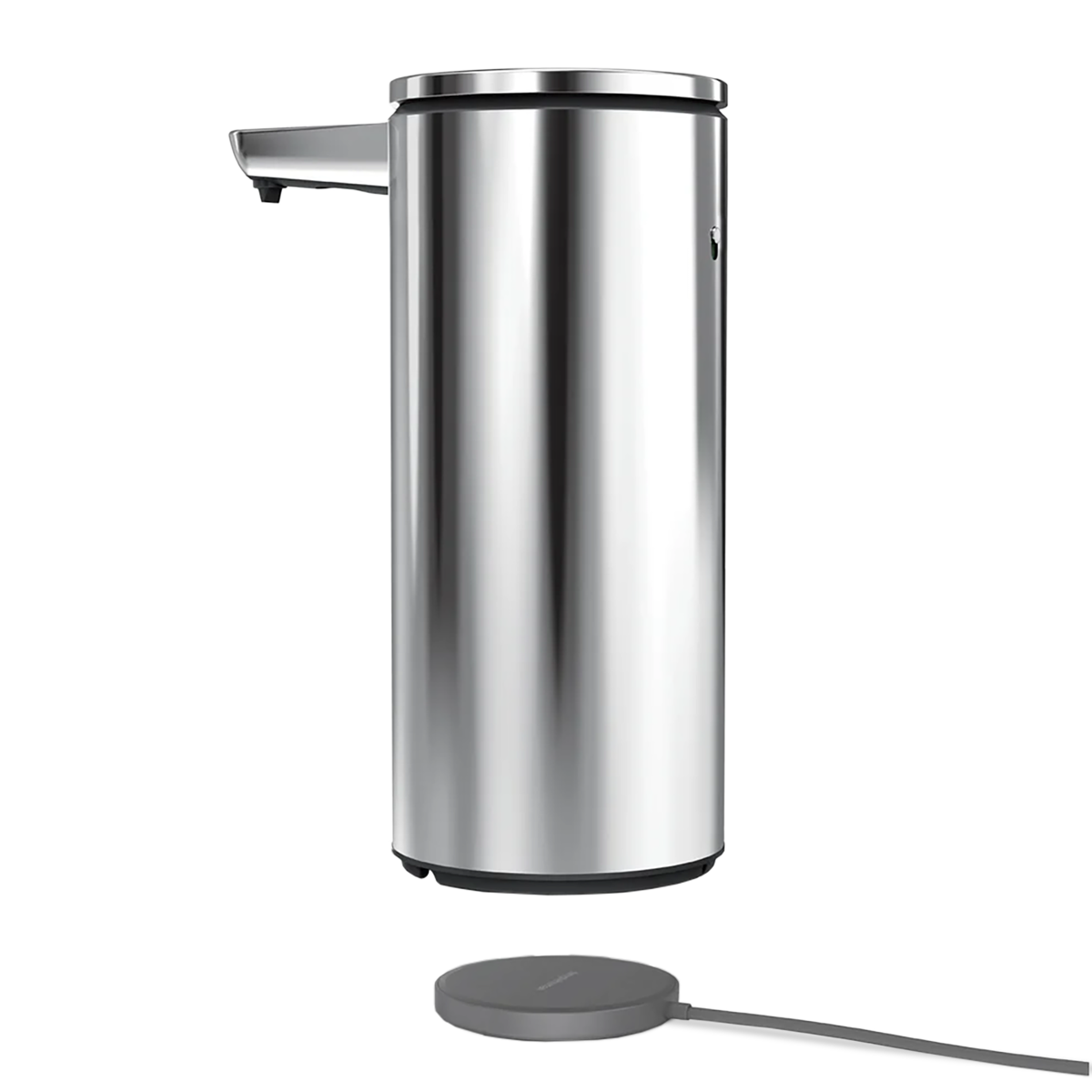 rechargeable liquid soap sensor pump - simplehuman