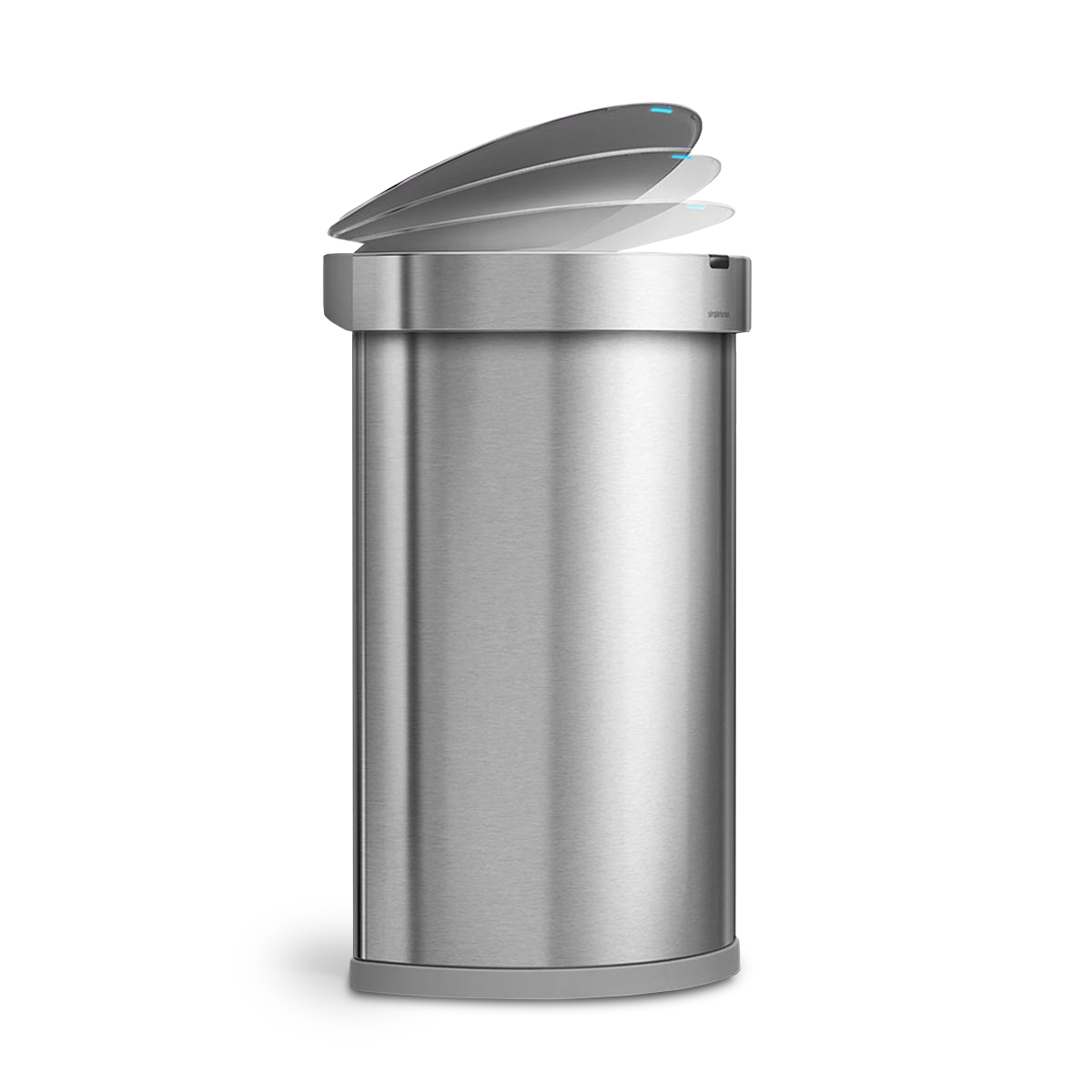 45L semi-round sensor can - simplehuman