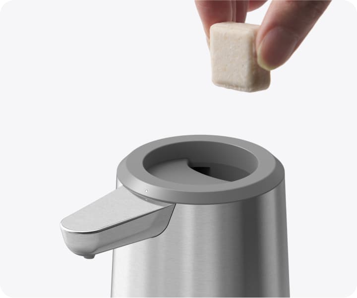 indepth - foam sensor pump – simplehuman