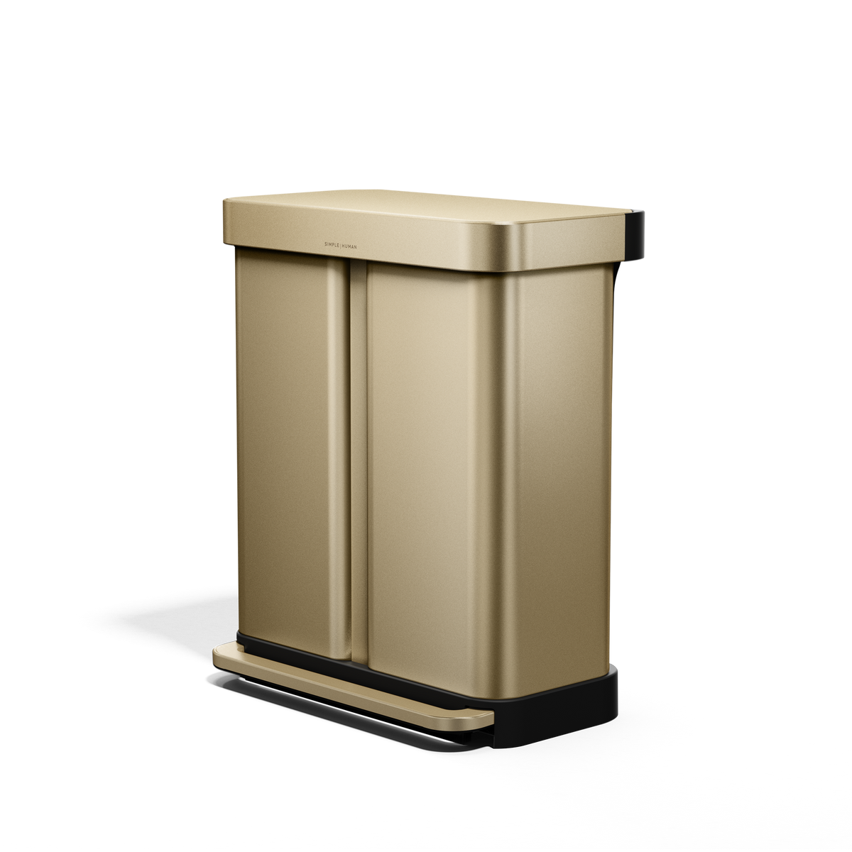55L Rectangular Step Can with Liner Pocket - Simplehuman