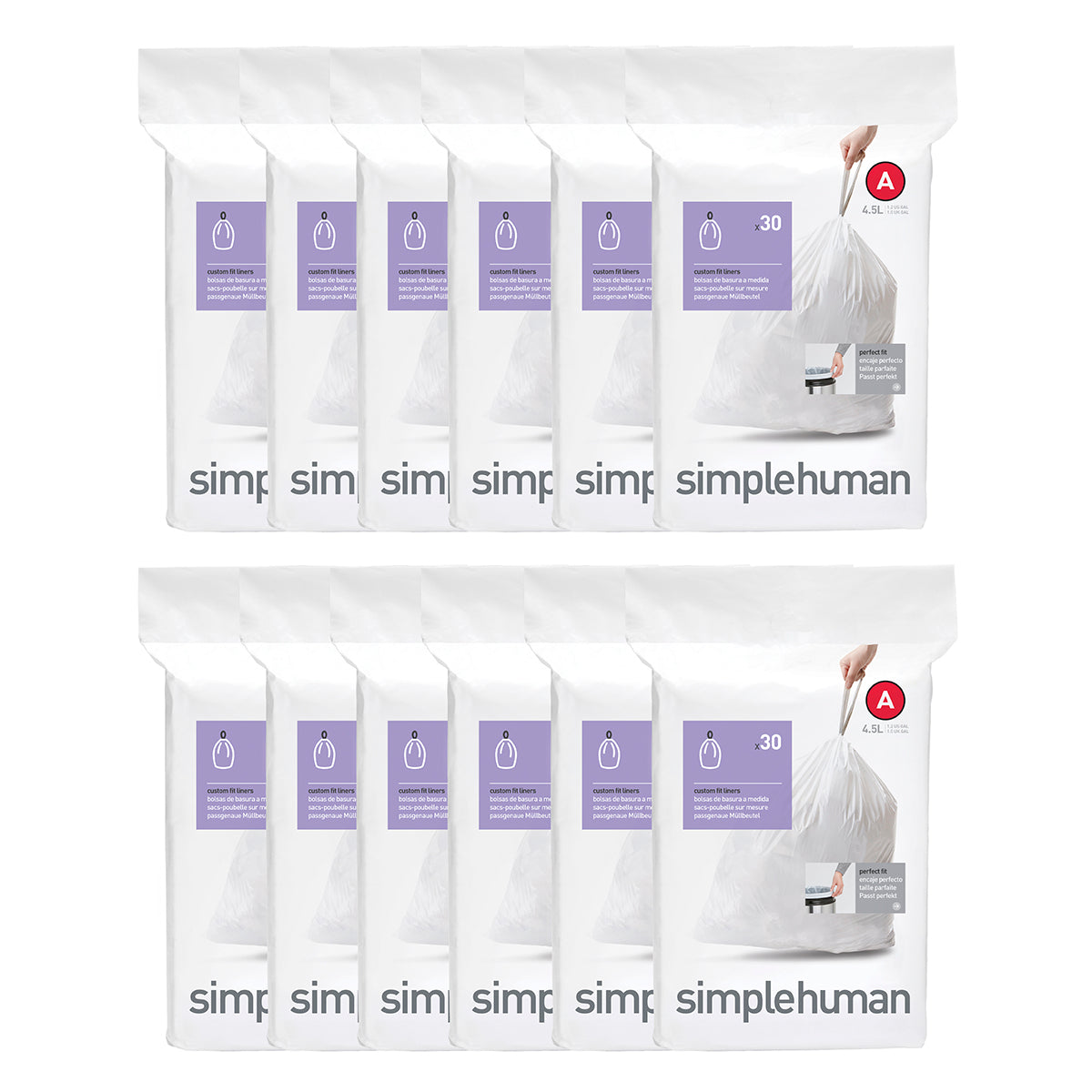 Code A Custom Fit Liners - Simplehuman