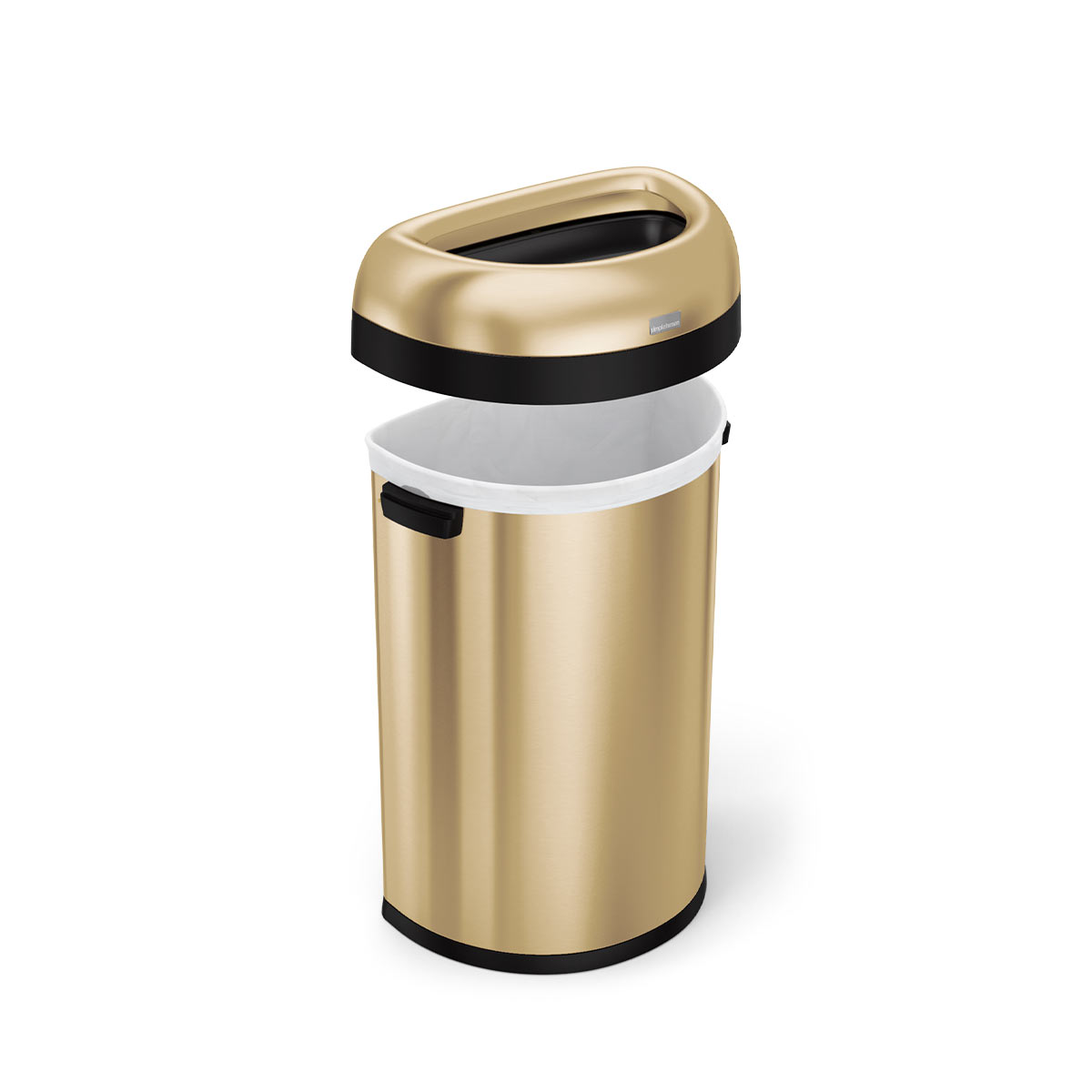80L Semi-Round Open Can - Simplehuman