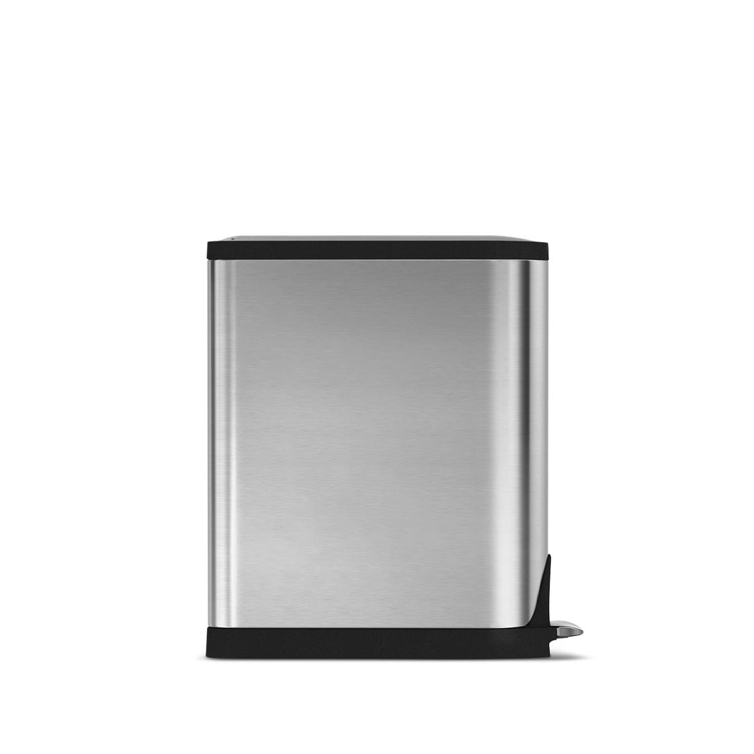 40L dual compartment butterfly step can - simplehuman