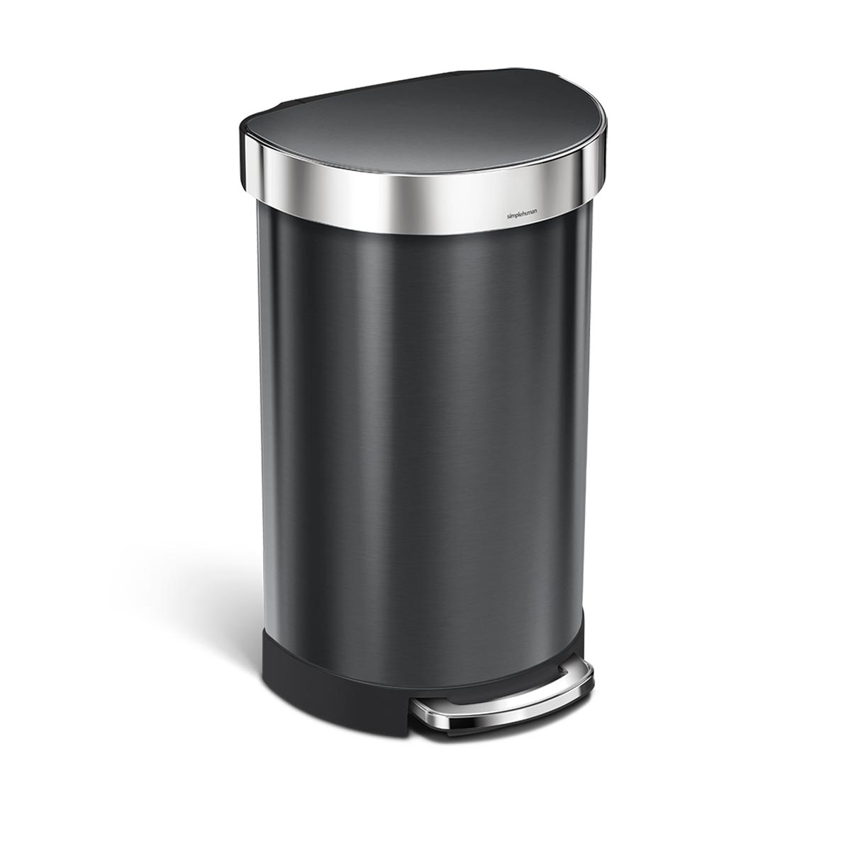 60L Semi-Round Step Can with Liner Rim - Simplehuman