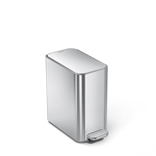 simplehuman 5L slim step trash can