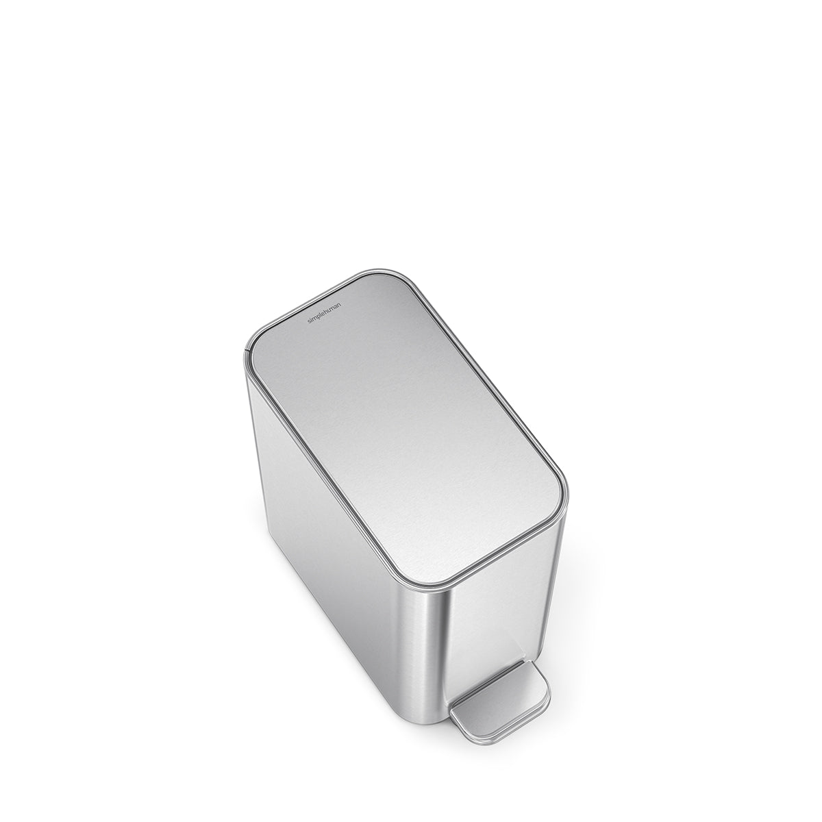 simplehuman 5L slim step trash can