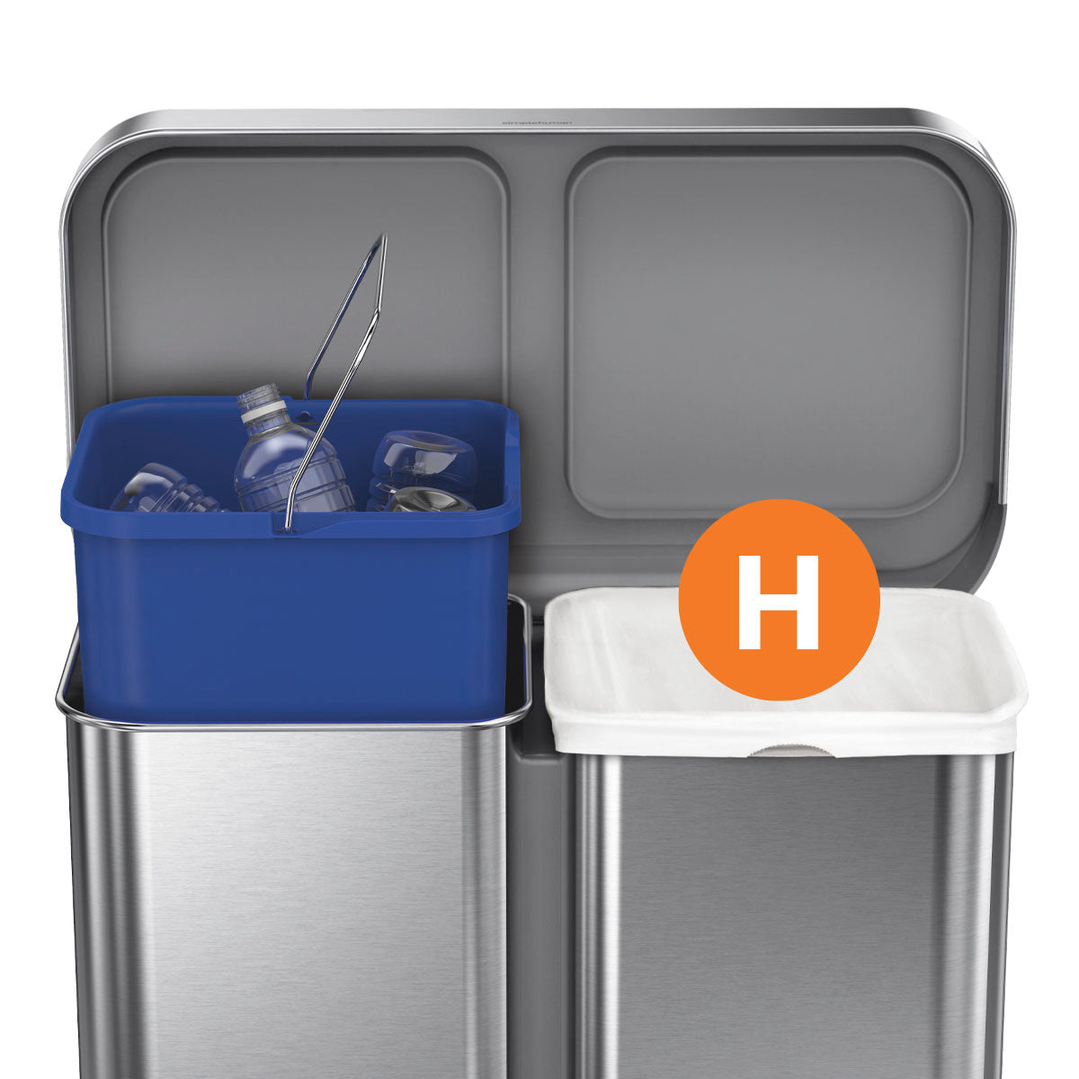 simplehuman code H custom fit liners