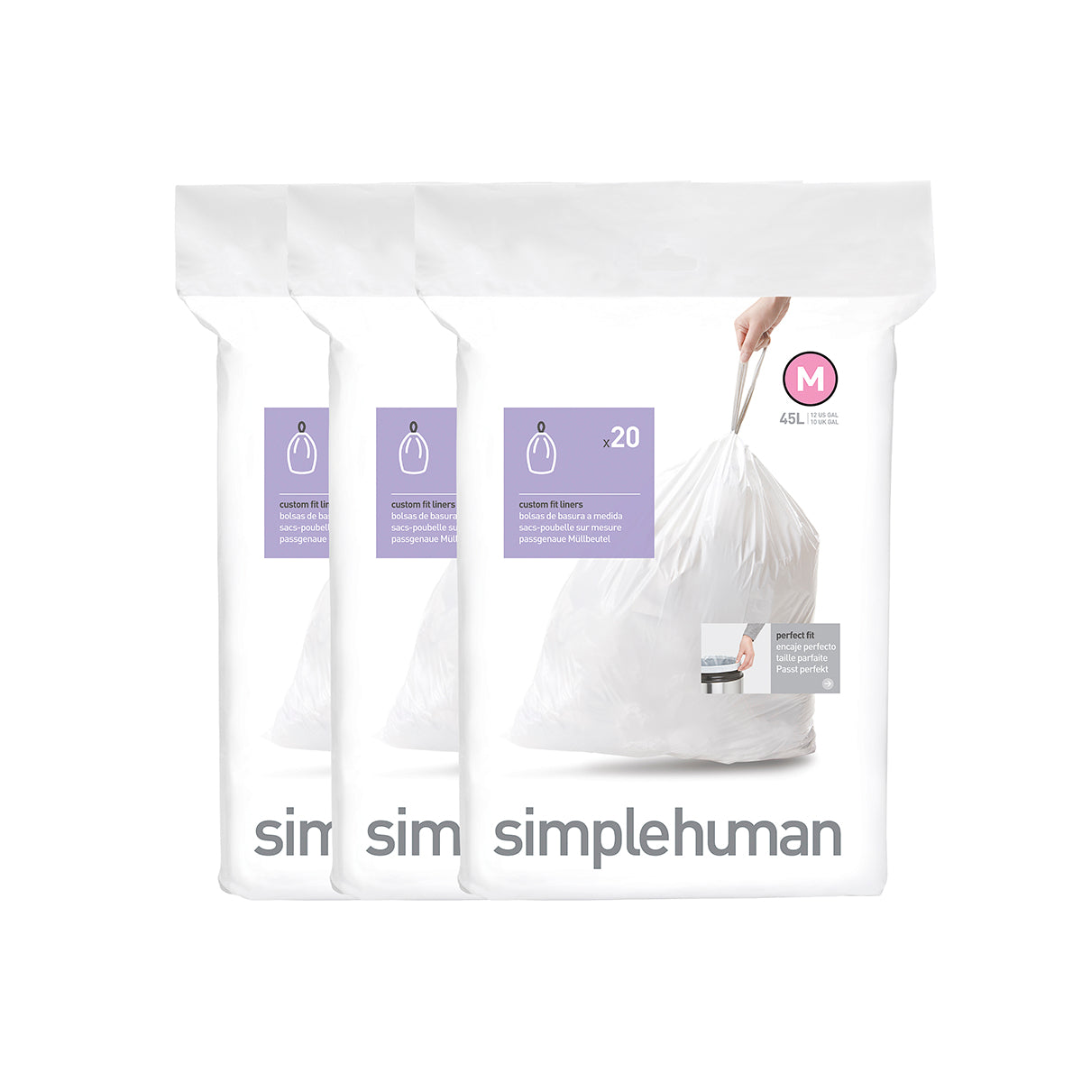 Code M Custom Fit Liners - Simplehuman