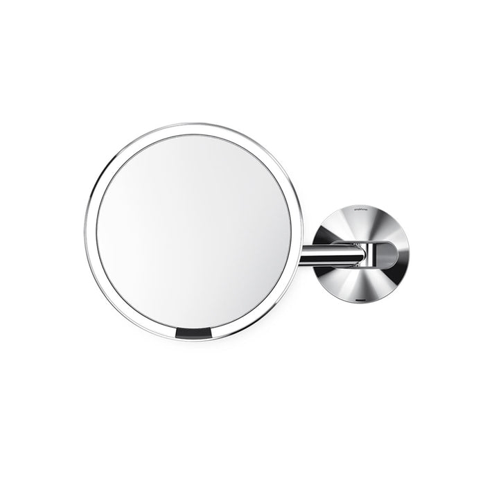 rechargeable wall mount sensor mirror - simplehuman